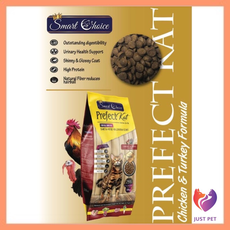 Smart Choice Prefect Kat Chicken Turkey 8kg | Shopee Malaysia