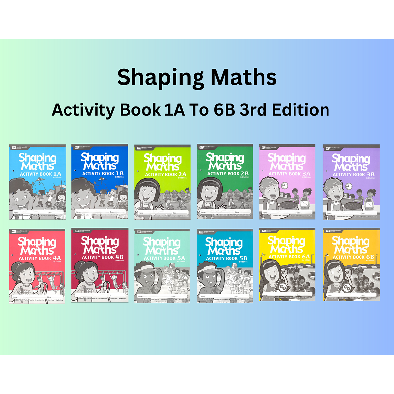 Singapore Syllabus (MCE) - Shaping Maths Activity Book 3rd Edition 1A ...