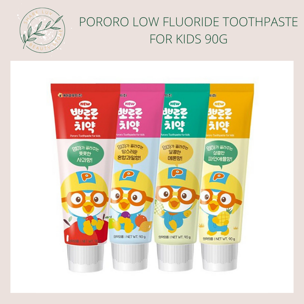 [Ready Stock] Pororo Low Fluoride Toothpaste For Kids 90g | Shopee Malaysia