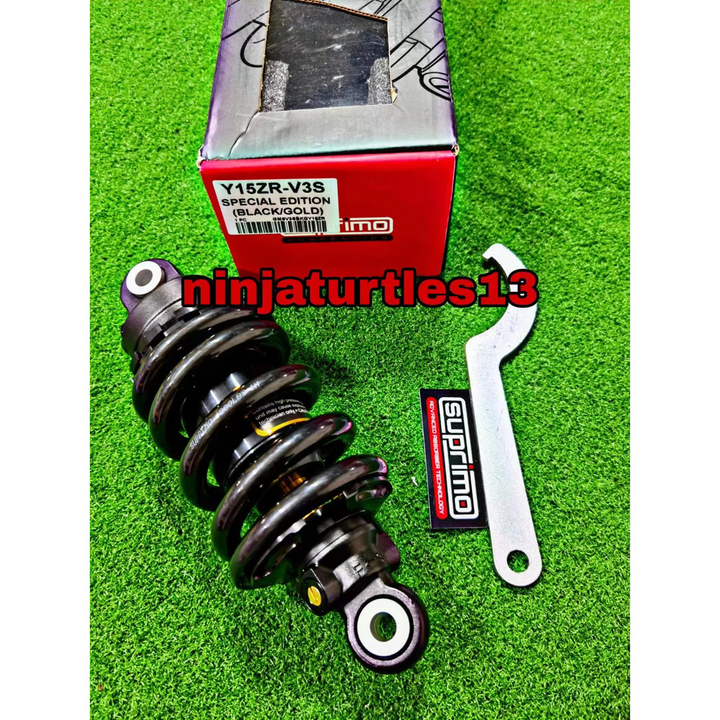 black gold edition mono y15 lc135 vf3i sym185 monoshock suprimo v2 adjustable 205mm 200mm ...