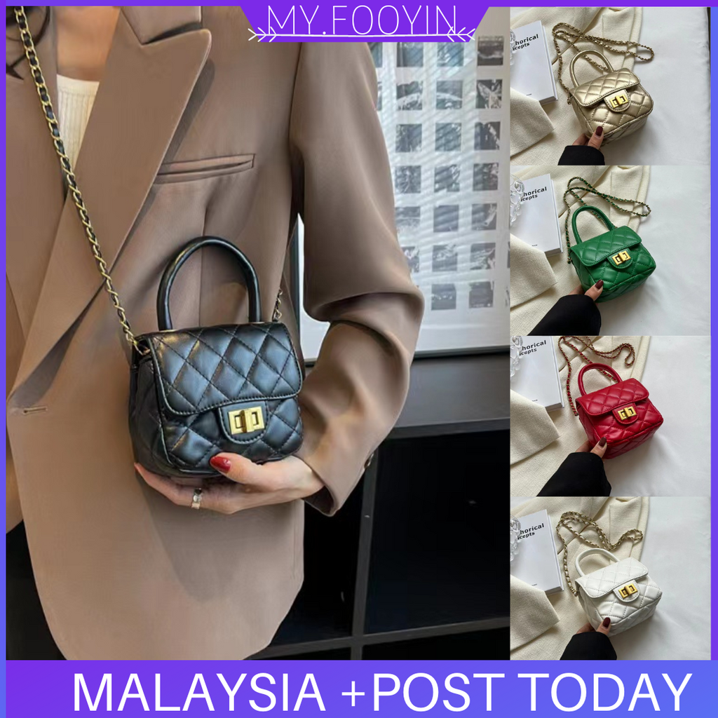 N377 READY STOCK MYFOOYIN TOP HANDLE HANDBAG terkini mini CROSSBODY ...