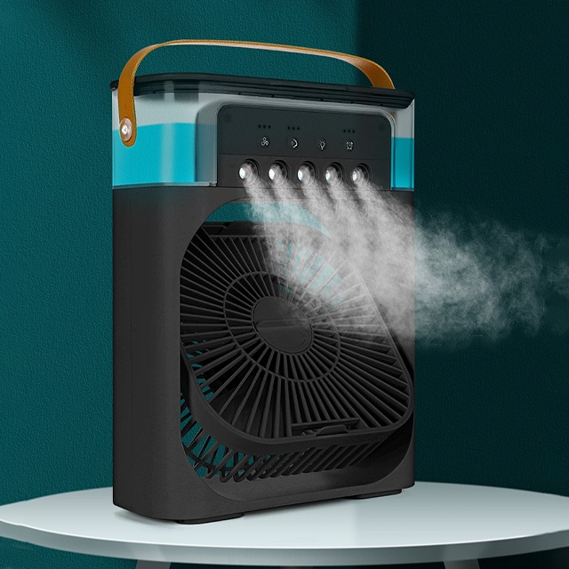 Portable USB Mini Aircond 3 in 1 Air Cooler Humidifier Purifier Mist ...