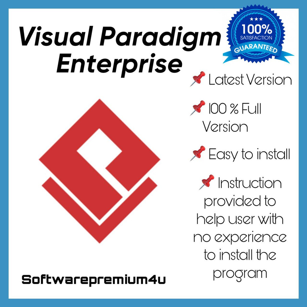 Visual Paradigm Enterprise 17.0(2023)🔥【Latest】🔥 | Shopee Malaysia