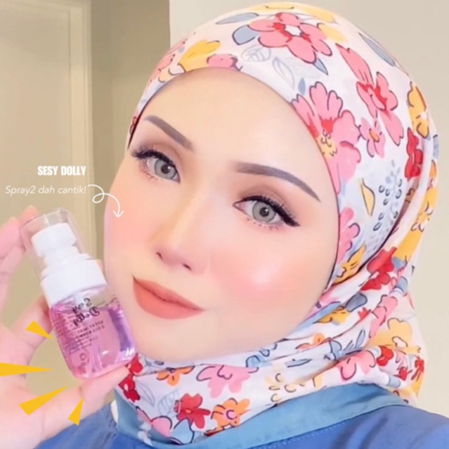 SESY DOLLY SPRAY MIST GLOWING ANTI JERAWAT MESRA SOLAT PRODUK MUSLIM 30 ...