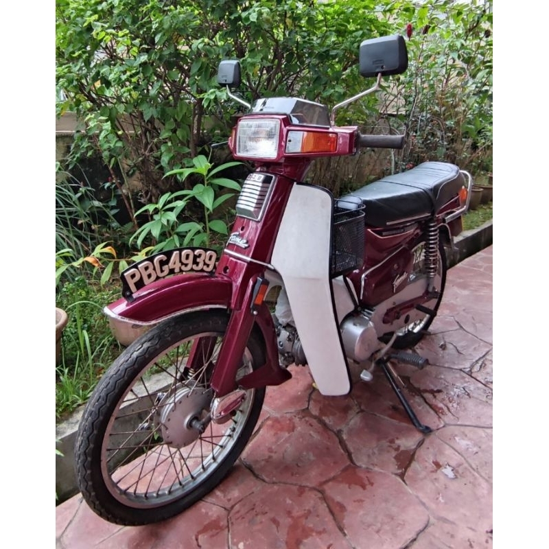 HONDA FAME GB6 C90 SEAT SIT SIDE MIRROR CERMIN WIRING BOX LEGSHIELD L BAR RAGA BAKUL EMBLEM ...