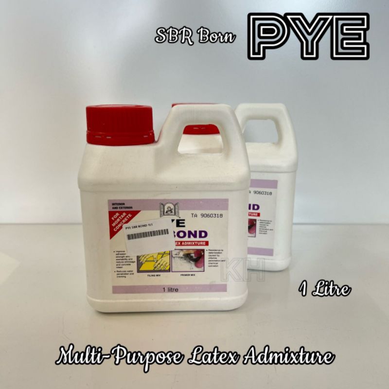 PYE SBR-BOND Multi-Purpose Latex Admixture 1L / 1LITRE | Shopee Malaysia