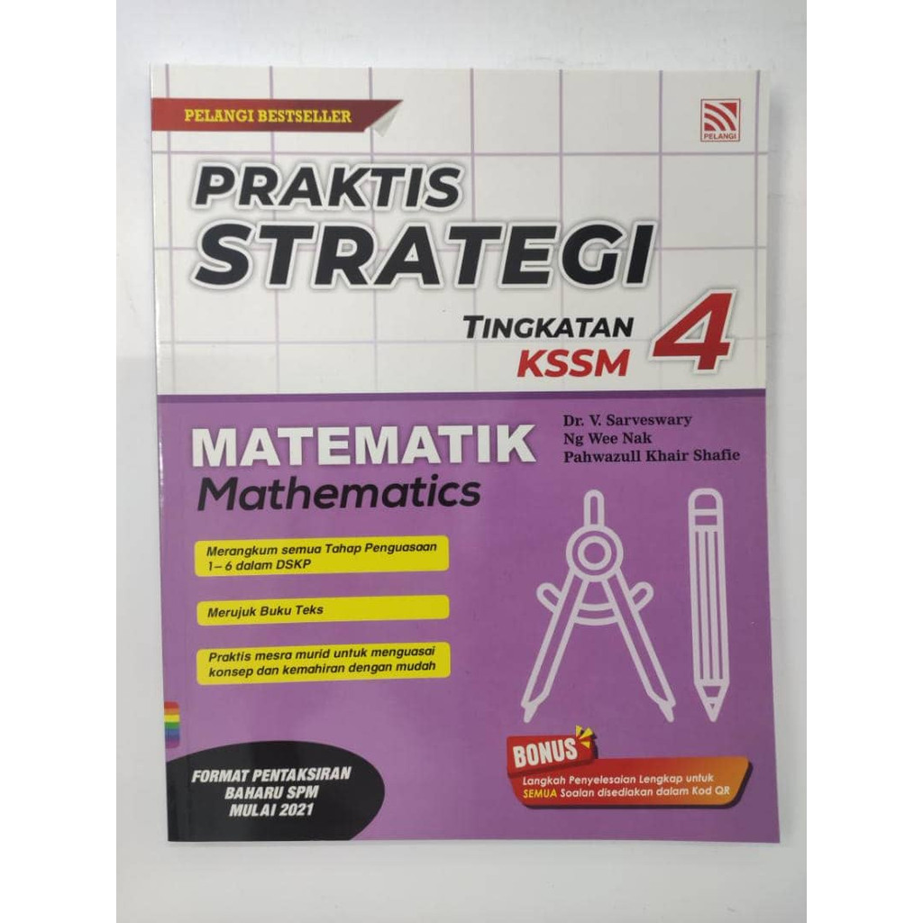 PELANGI:Praktis Strategi Matematik/Add Math Tingkatan 1/2/3/4/5 ...