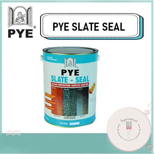 PYE SLATE-SEAL CLEAR PROTECTING ACRYLIC COATING / 1l | Shopee Malaysia