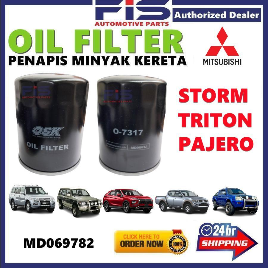 FIS Oil Filter Mitsubishi Triton 2.5 Storm L200 Canter O-7317 Pajero ...