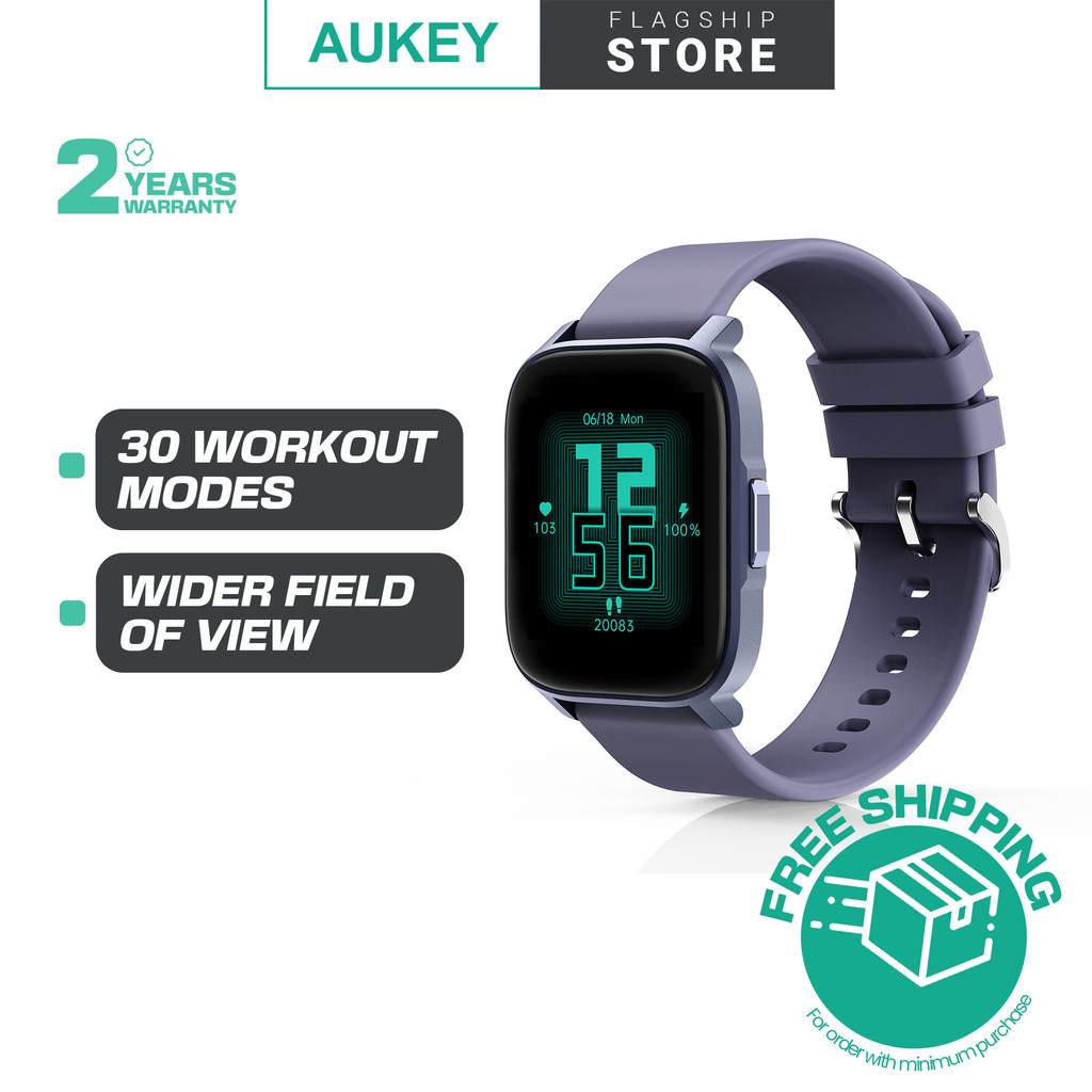 Aukey SW-1S Smart Watch 1S Fitness Tracker Water Resistance 30 sports ...