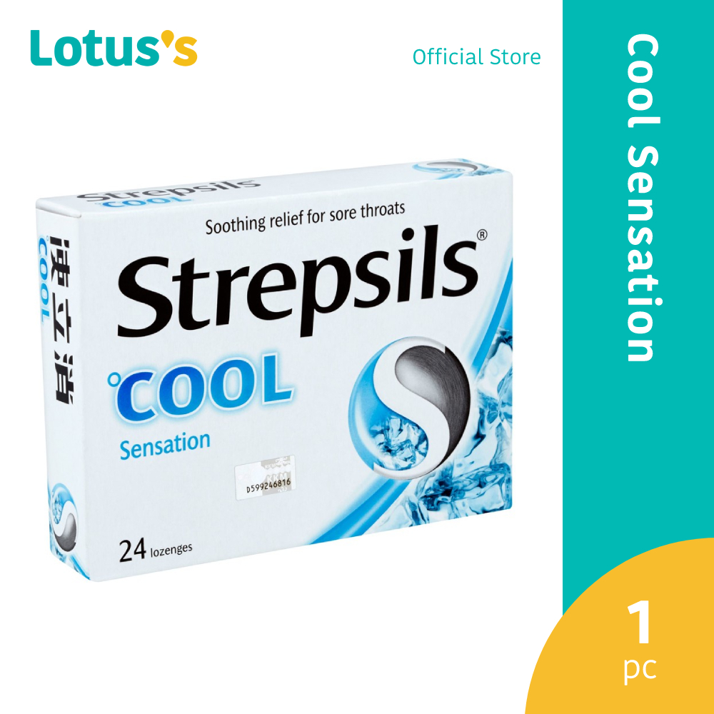 Strepsils Cool (24 Pcs) | Shopee Malaysia