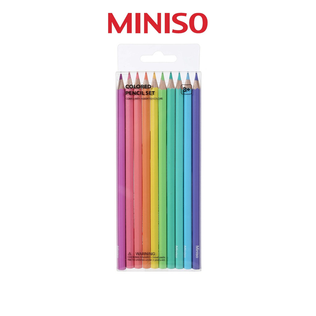 MINISO Colored Pencil Set (10 Colors) | Shopee Malaysia