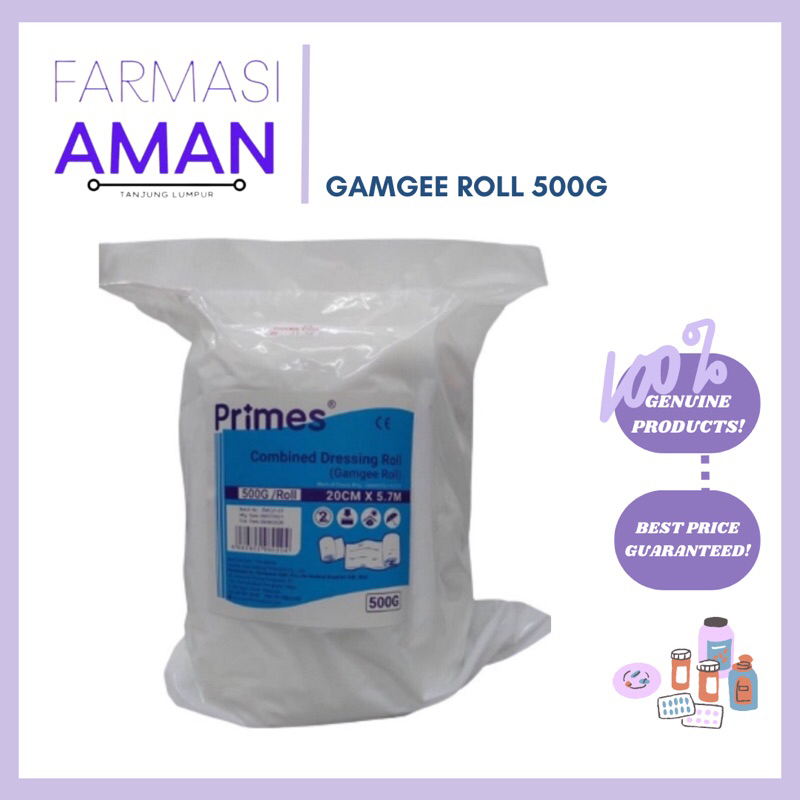 Primes Combined Dressing Gamgee Roll 500g | Shopee Malaysia