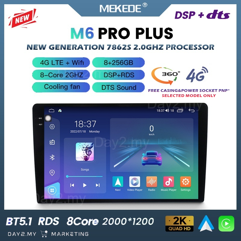 ⚡7862S 2K Android Player 360⚡ MEKEDE M6 Pro Series 7862S 2000*1200 9.5/10.36 Inch Android Player ...
