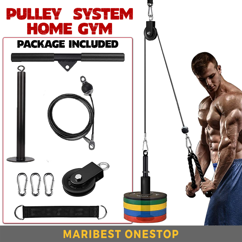 Tricep Rope Tricep Equipment Pulley Cable Gym Tricep Set Fitness Pulley ...