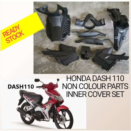 HONDA DASH 110 INNER BODY COVER SET NON COLOUR PARTS HLD WAVE DASH 110 V1 INNER COVERSET (8PCS ...