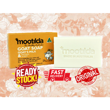 MOOTILDA Goat's Milk And Manuka Honey Natural Soap 100g, Perfect for ...