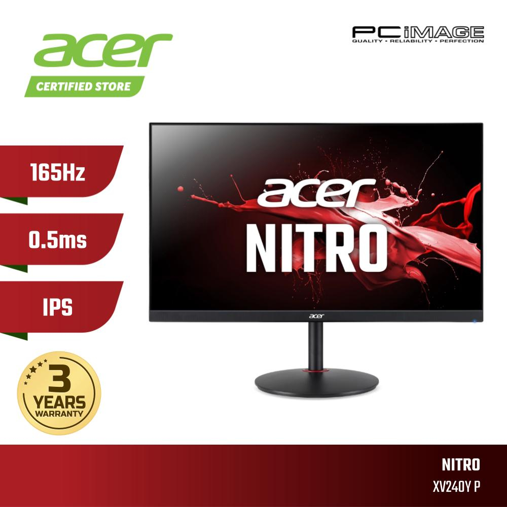 ACER NITRO XV240Y / XV240YP 23.8" FHD IPS 165HZ FREESYNC HDR10 GAMING ...