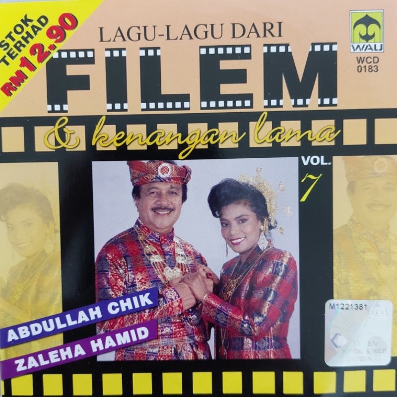 CD Lagu Abdullah Chik Zaleha Hamid Lagu-Lagu Dari Filem & Kenangan Lama | Shopee Malaysia