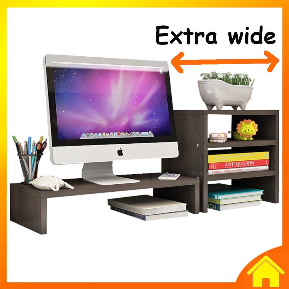 [OneHome] Rak Atas Meja Komputer Simpan Dokumen Alat Tulis Table ...