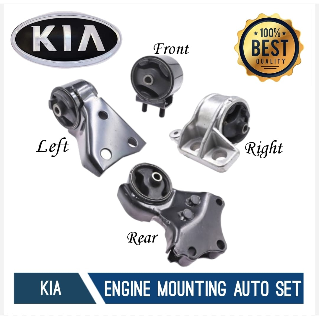 KIA Engine Mounting Auto Set for Kia Spectra 1.6L 2000-2009 | Shopee ...