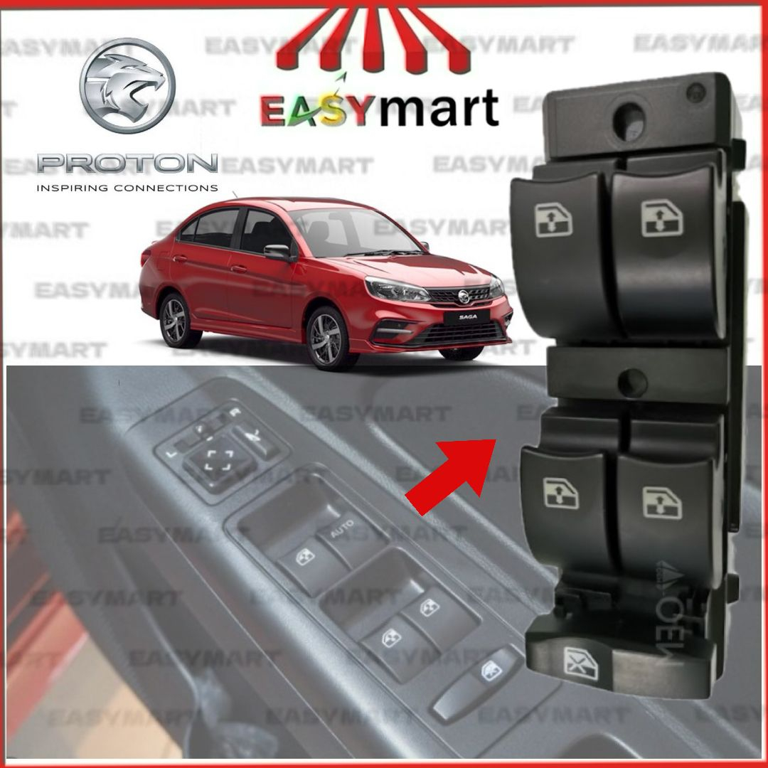 Power Window Main Switch Proton Saga New 2016 Saga vvt main switch ...