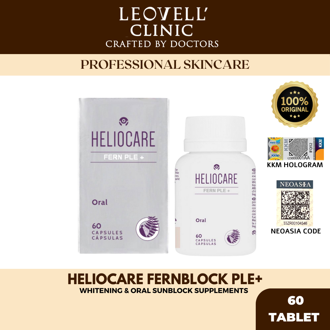 [LEOVELL' CLINIC] HELIOCARE FERN PLE + (240 MG) WHITENING AND ORAL ...