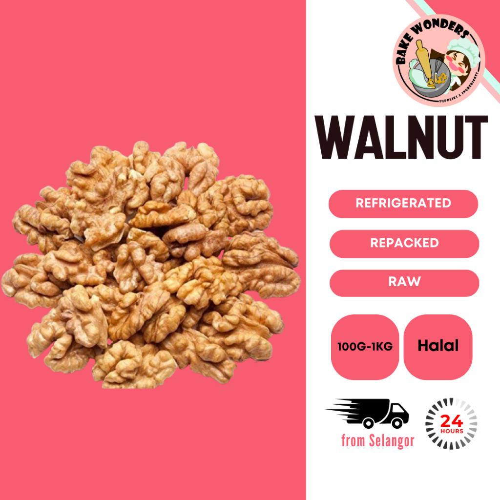 Walnut/ Walnuts/ 核桃/ Buah Walnut/ Raw Walnuts/ Unprocessed Walnut (100g ...
