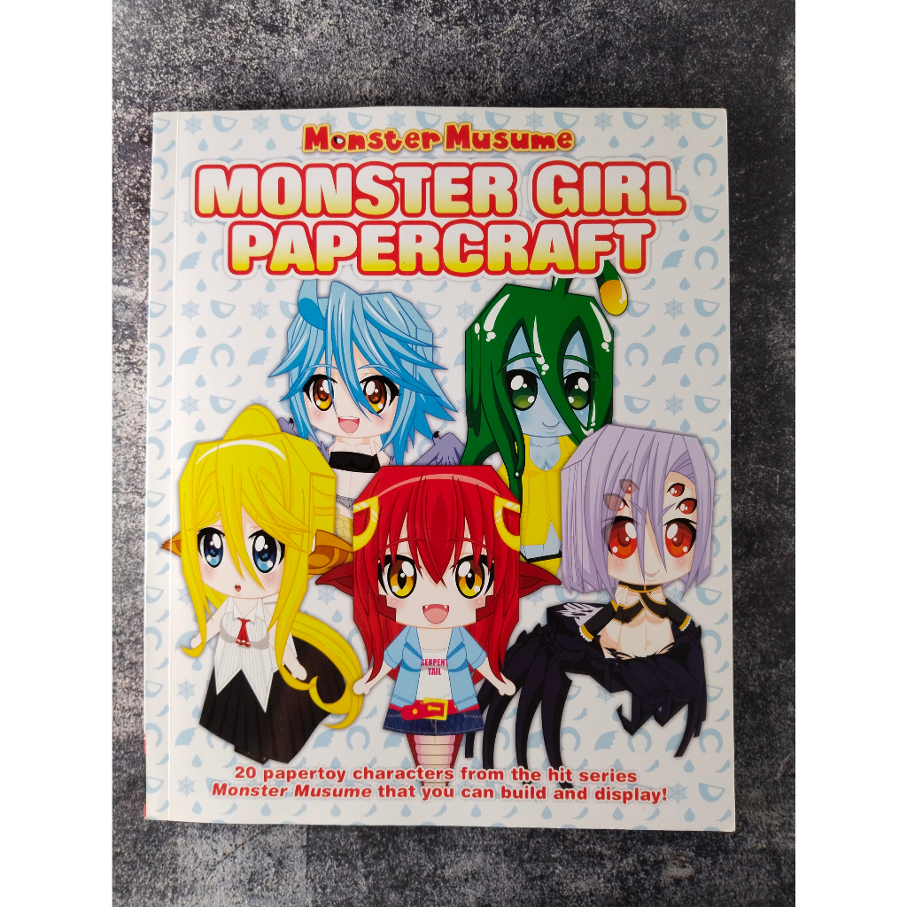 Monster Girl Papercraft Book | Shopee Malaysia