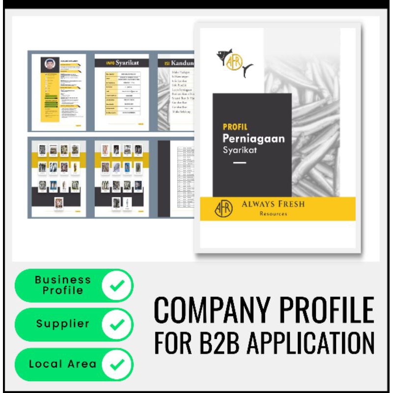 Service Design Company Profile Profile Syarikat Business Proposal ...