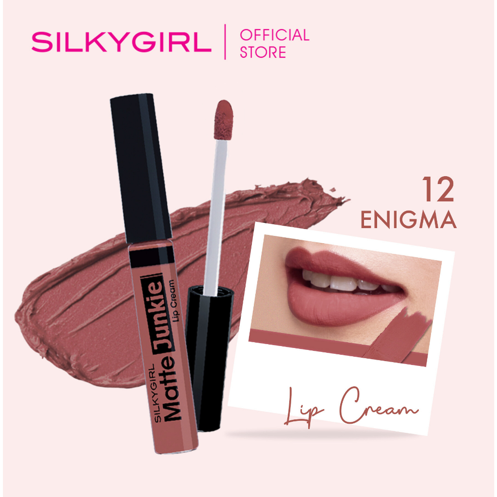 Silkygirl Matte Junkie Lip Gloss Code 12 (Enigma) | Shopee Malaysia