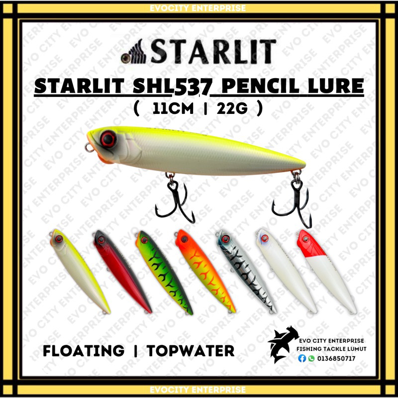 Starlit SHL537 Pencil Hard Lure Series ( 11cm / 22g / Floating ...