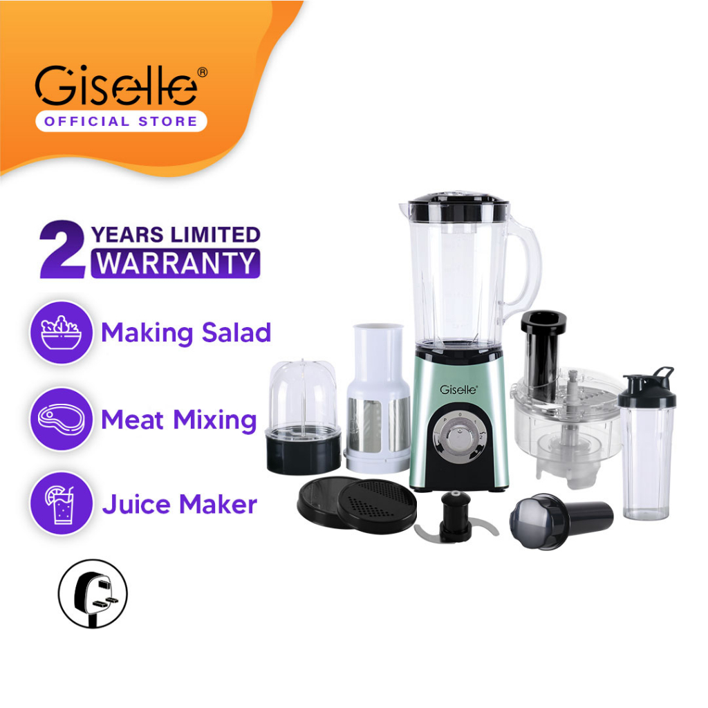 Giselle Pro Multifunction 7 in 1 / 10 in 1 Blender Food & Juice ...