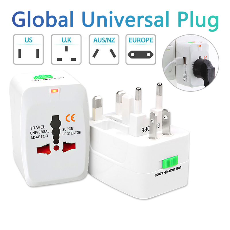 【Ready Stocks】International Universal Travel Adapter 2 USB Port Socket ...