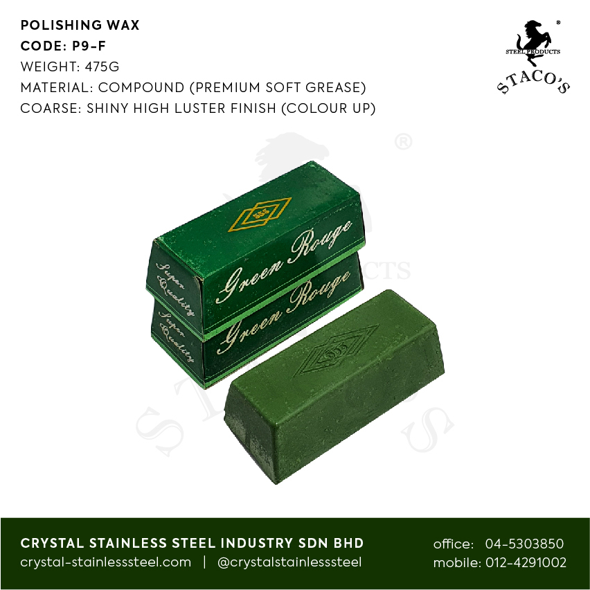 STACOS Stainless Steel AAA Polishing Paste Wax Compound Black White ...