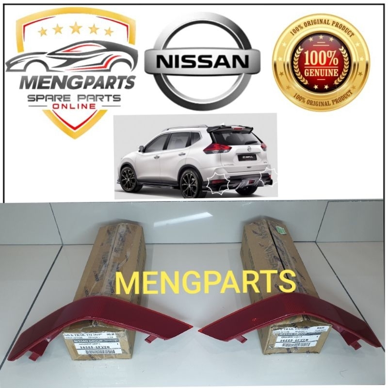 ORIGINAL NISSAN X TRAIL T32 FACELIFT 2019Y REAR BUMPER REFLECTOR RH ...