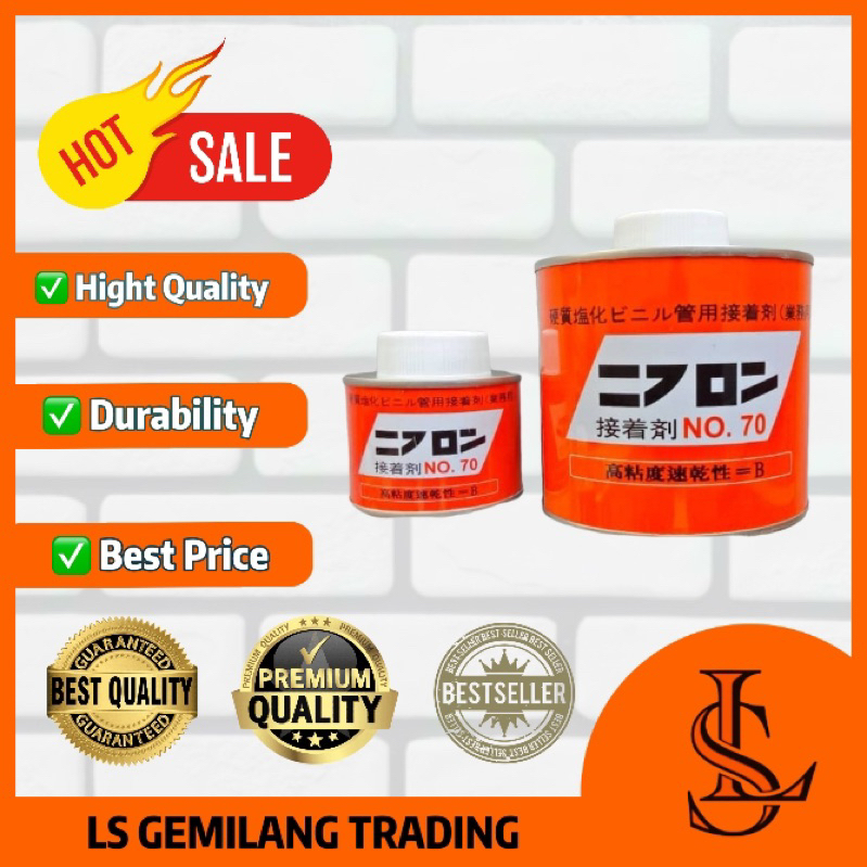 LS GEMILANG ORIGINAL 🇯🇵 JAPAN PVC GUM PVC SOLVENT CEMENT PVC GUM UPVC ...