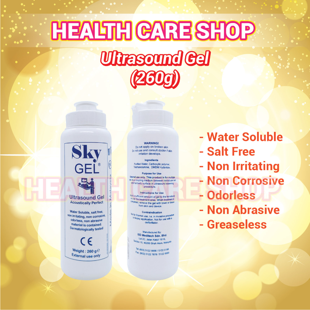 Sky Gel Ultrasound Medical Transmission Gel 250ml / 260g / Ultrasound ...