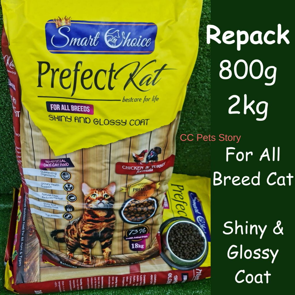 CC Pets Story Ready Stock | Smart Choice Perfect Kat - 800g / 2kg. Cat ...