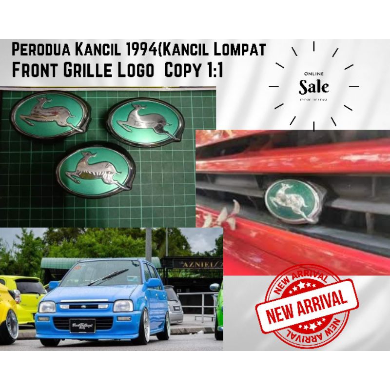 Perodua Kancil Lompat 1994-1997 Front Grille Logo copy 1:1 | Shopee ...