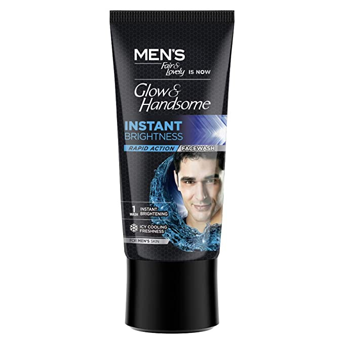 Men's Fair & Lovely Is Now - Glow & Handsome - Instant Brightness ...