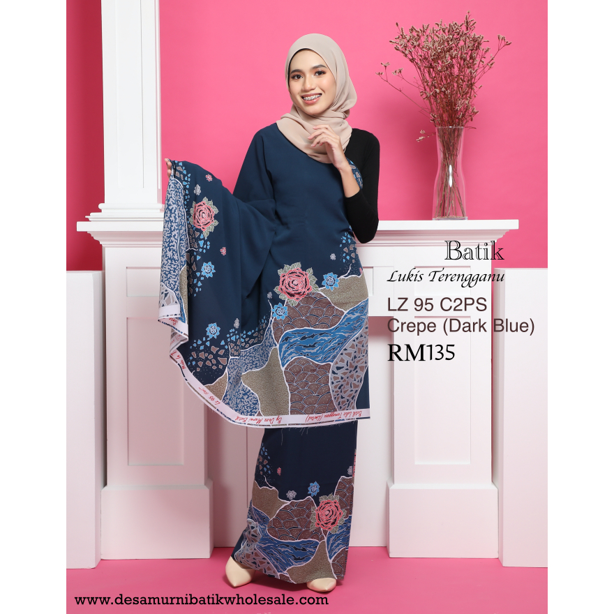 DESA MURNI BATIK - BATIK LUKIS TERENGGANU (LZ) 🔥🔥🔥 | Shopee Malaysia