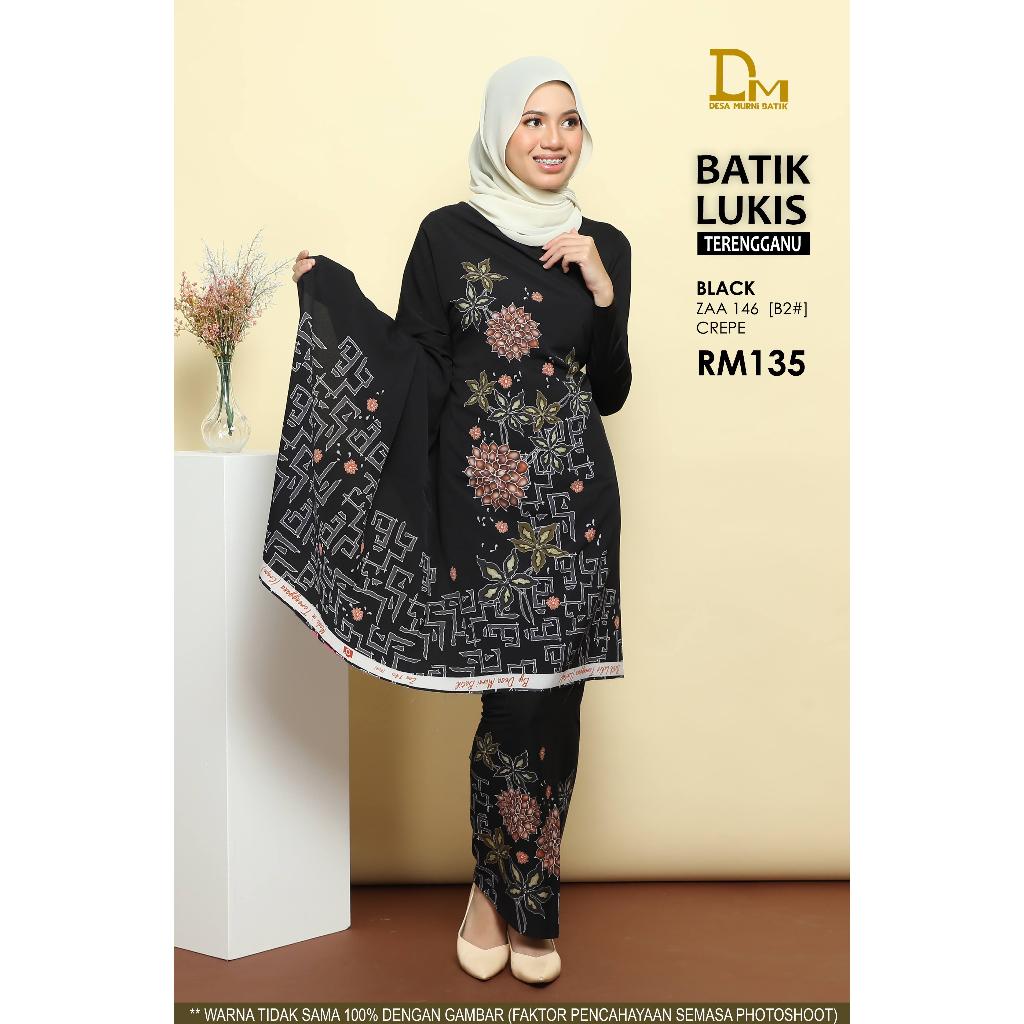 DESA MURNI BATIK - BATIK LUKIS TERENGGANU (ZAA) 🔥🔥🔥 | Shopee Malaysia