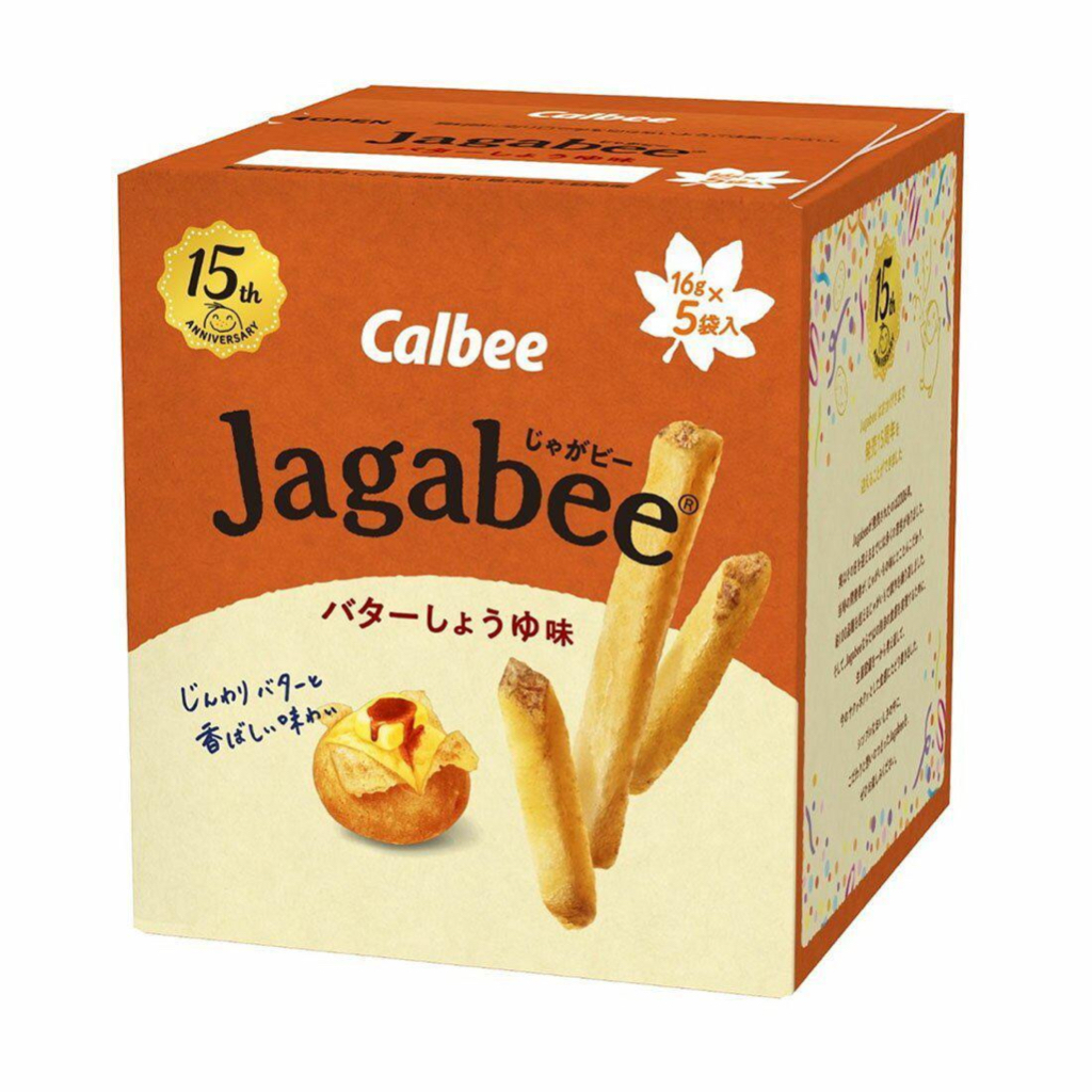 [Best before 31/5/2025] Japan Calbee Jagabee Butter Soy Sauce Potato Sticks 薯条3兄弟 | Shopee Malaysia