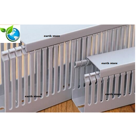 PVC OPEN SLOT WIRING DUCT / OPEN SLOT WIRING CASING/PVC CABLE TRUNKING ...