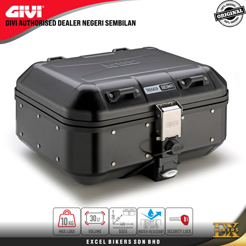 GIVI BOX DLM30B TREKKER DOLOMITI Black Line | Shopee Malaysia
