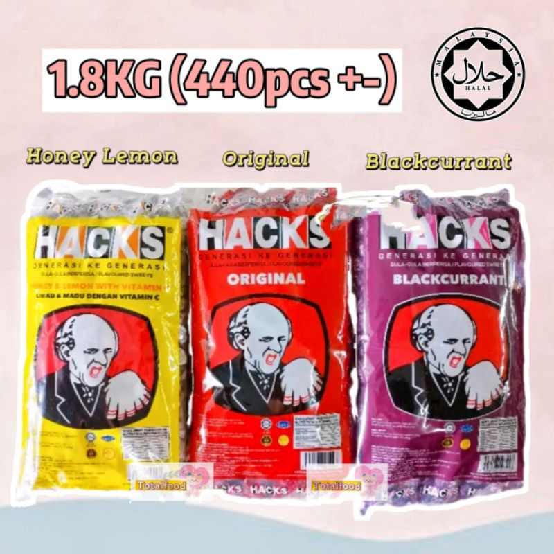 Gula Hacks Candy 1.8KG (440pcs) | Shopee Malaysia