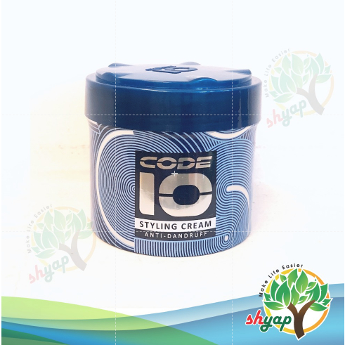 Code 10 Styling Cream Anti-Dandruff 75ml Exp-03/25 | Shopee Malaysia