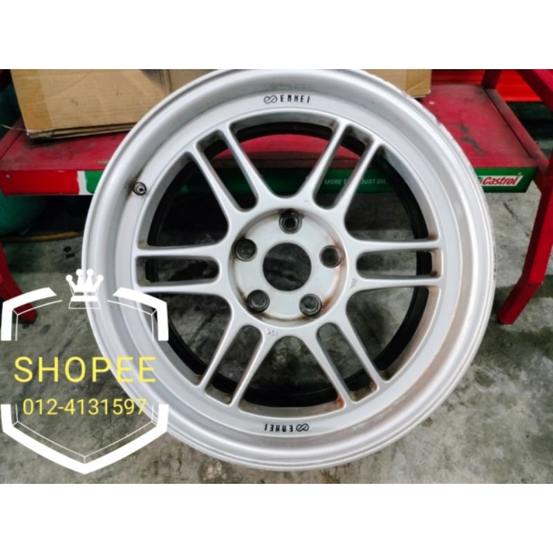 USED SPORT RIM 17 INCH ENKEI RPF1 | Shopee Malaysia
