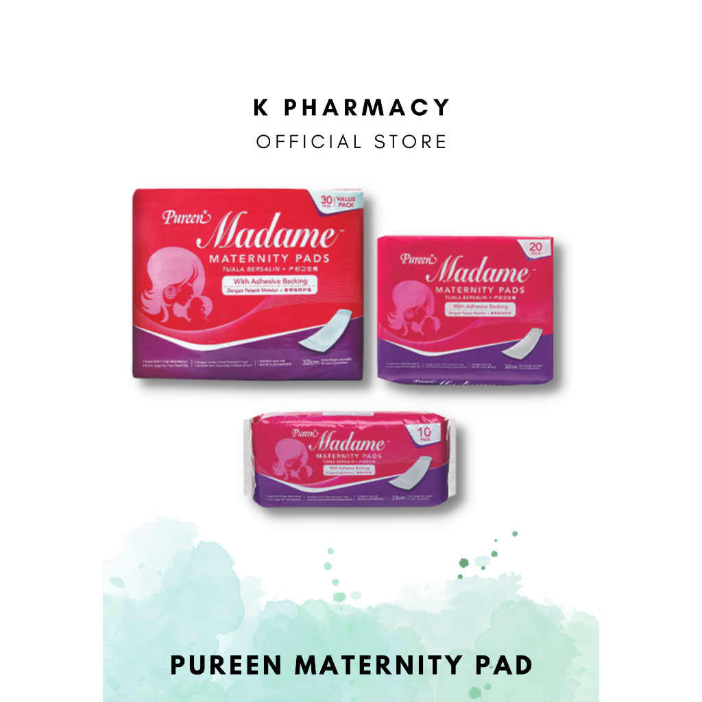 Pureen Madame Maternity Pad (Pad Bersalin) | Shopee Malaysia